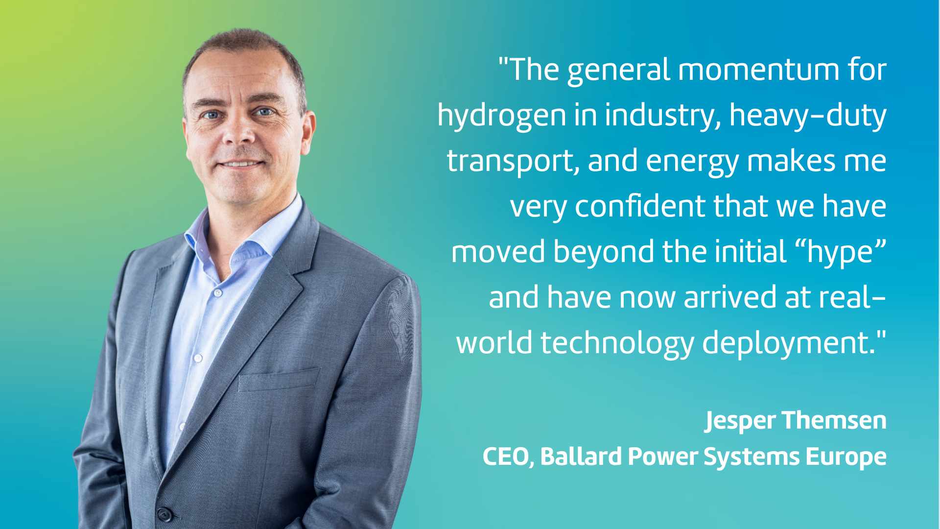 Fuel cell power for Europe's net zero economy